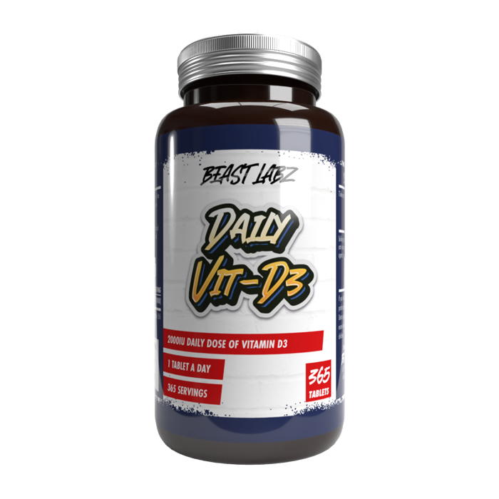 Beast Labz Daily Vit D3 - 365 Tablets – Liberty Supplements